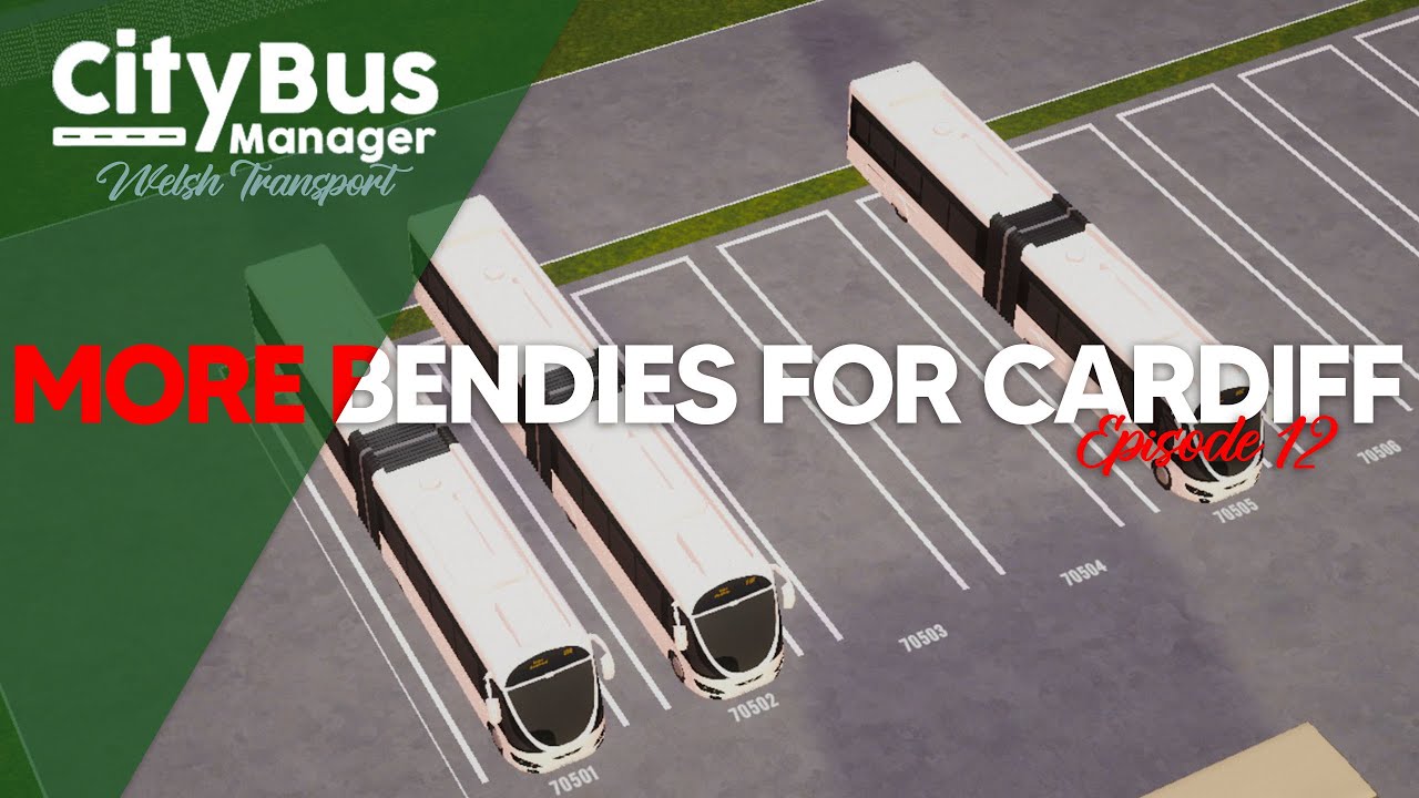 We've bought MORE bendy buses for Cardiff! - YouTube