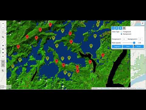 Segmenting clouds from satellite imagery using segment-geospatial - YouTube
