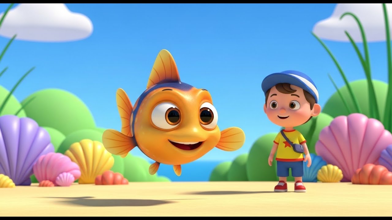 The Fish Who Counted Seashells | Best Nursery Rhymes and Kids Songs ...