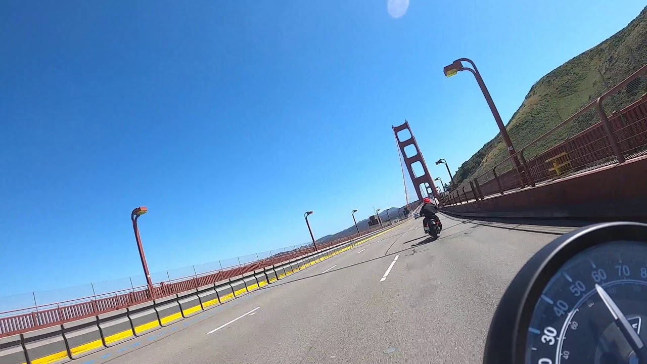 Golden Gate Bridge Ride April 2020 - YouTube