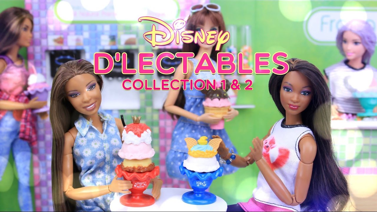 Disney D'Lectables Complete Collection 1 & 2 - Toy Review - 4K - YouTube