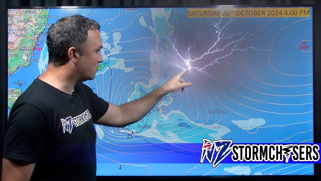 Rain and more rain - NZ Stormchasers weekly outlook - YouTube
