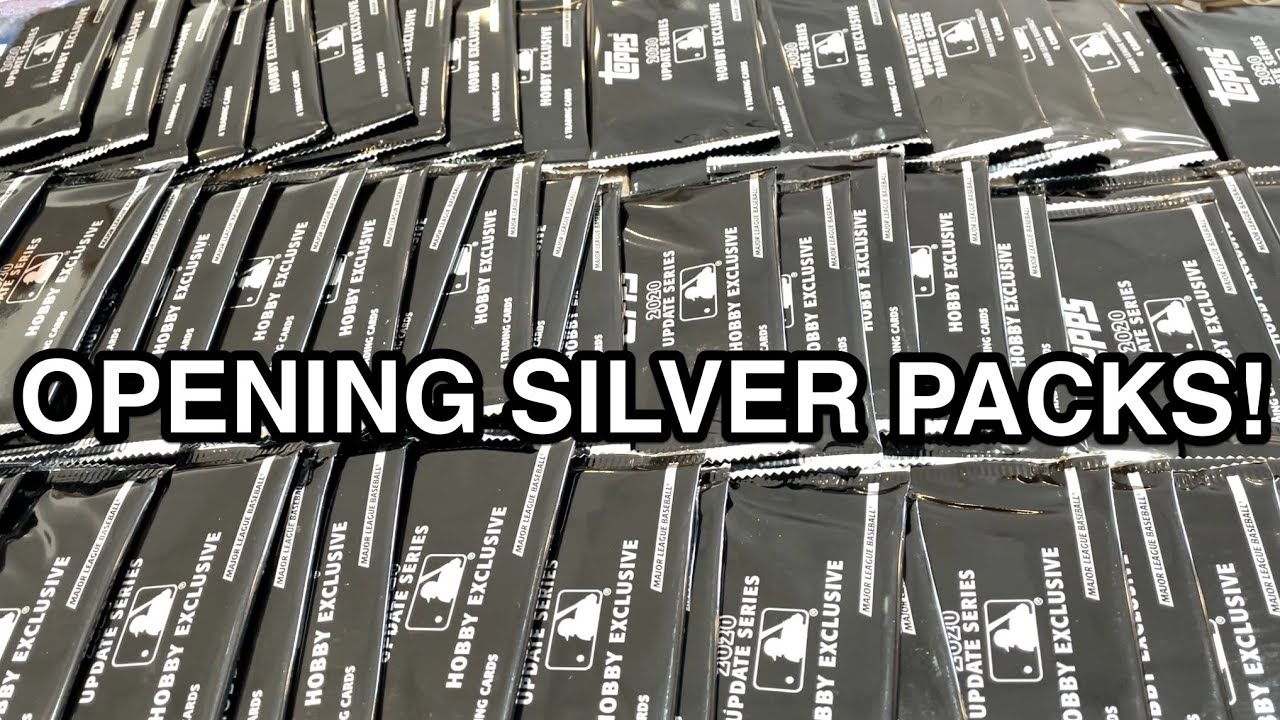 OPENING 60 SILVER PACKS OF 2020 TOPPS UPDATE HOBBY PACKS! - YouTube