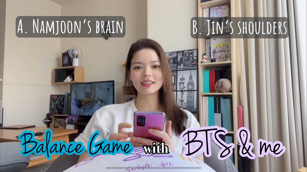 1st Time Trying Balance Game Related to #BTS - YouTube