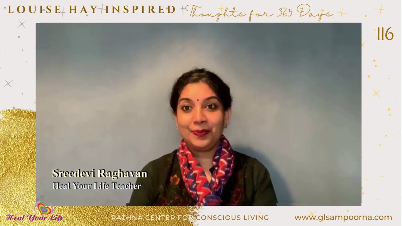 Day 116 - Prosperity by Sreedevi Raghavan, Louise Hay Inspired ...