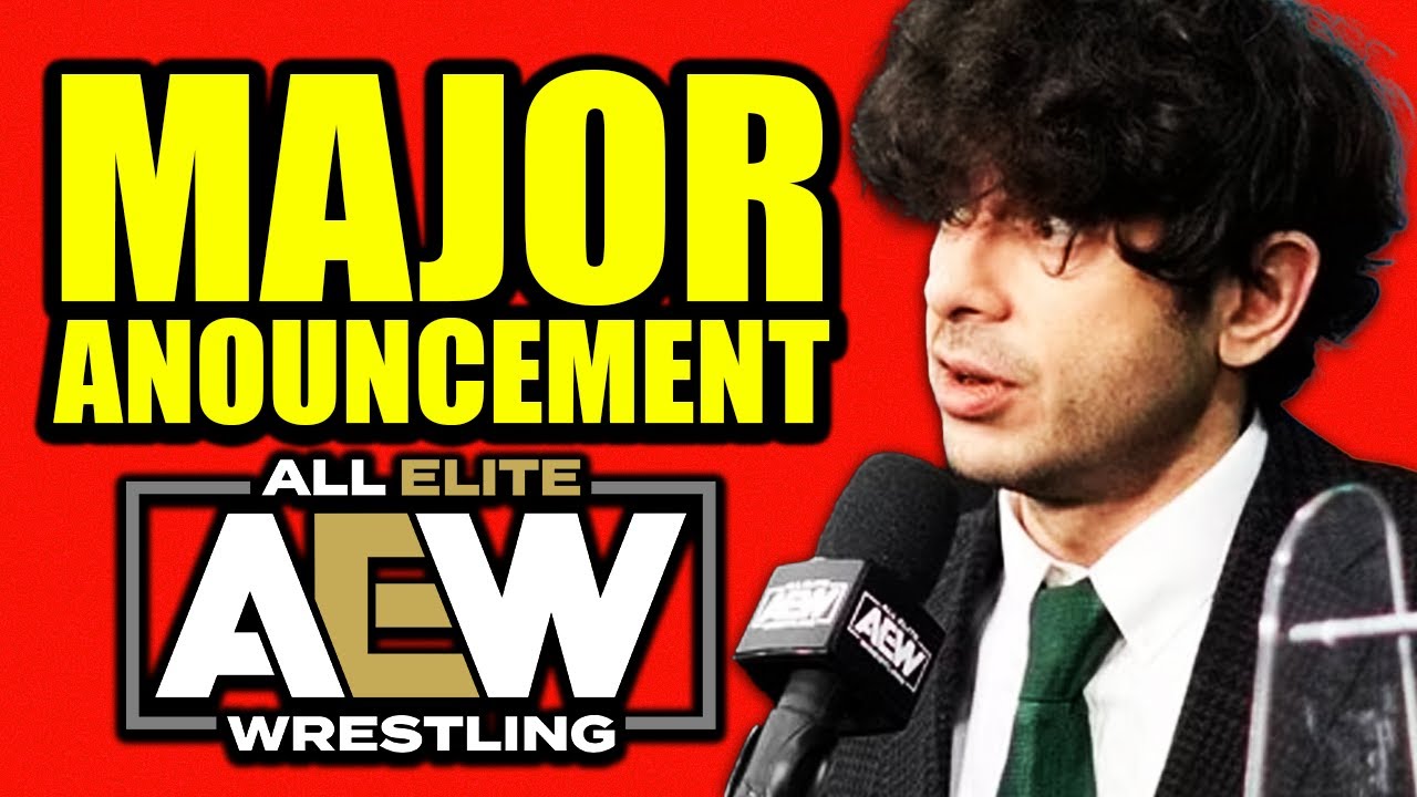 MAJOR AEW Announcement.. MAJOR WWE Plans & More Wrestling News! - YouTube