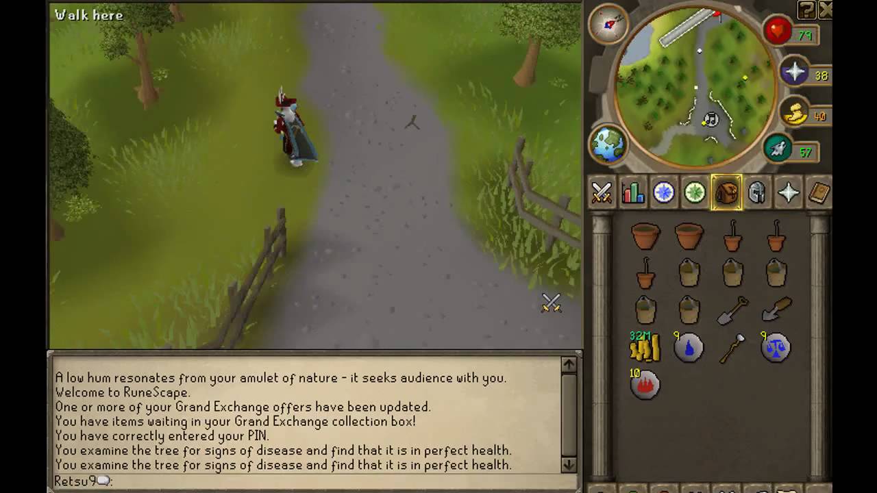 [RS] farming guide- tree run [OLD] - YouTube