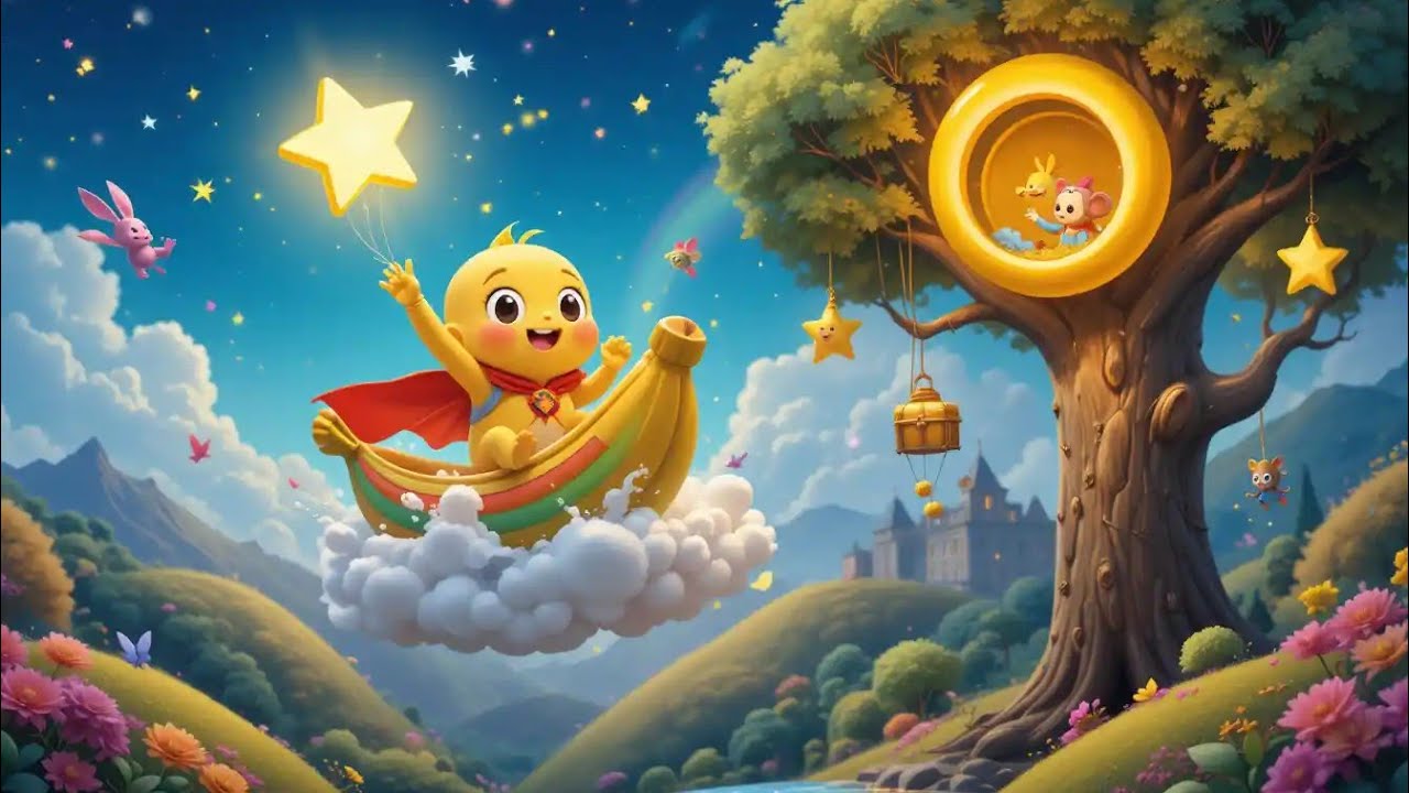 🌟 Baba Yellow’s Adventure! | Fun Kids Songs & Learning | Colors ...