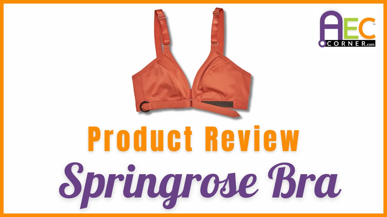 Springrose Adaptive Bra Product Review - YouTube