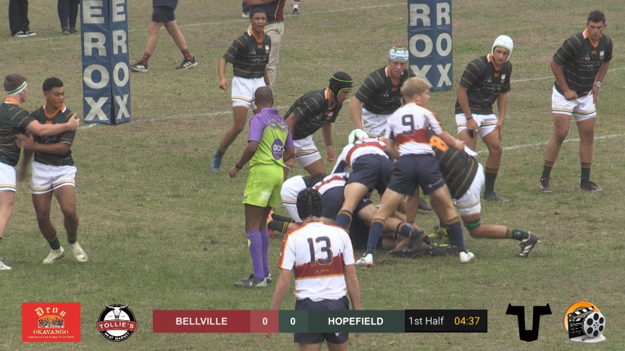 1st XV Rugby - Bellville vs Hopefield (A Silent Movie) - YouTube
