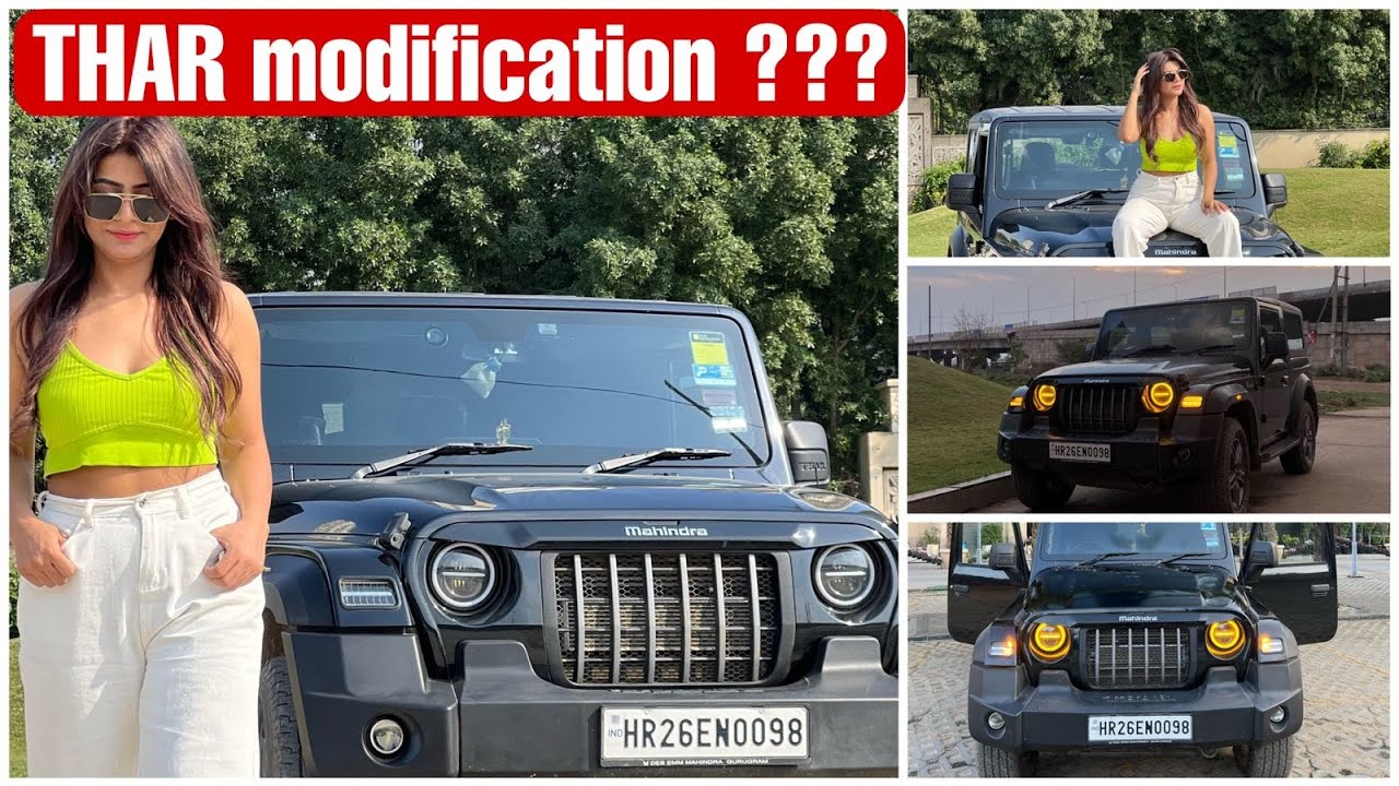 MAJOR MODIFICATIONS IN THAR ?? - YouTube