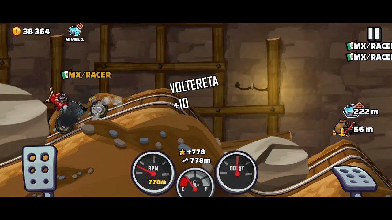 Jugando Hill Climb Racing 2 de TEMU 🫰🤑 - YouTube