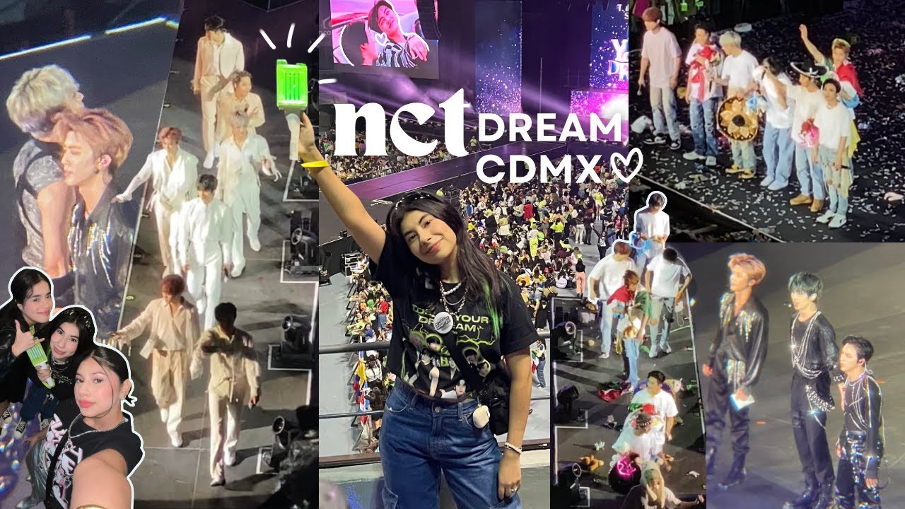 nct dream concert vlog the dream show 2 cdmx - YouTube