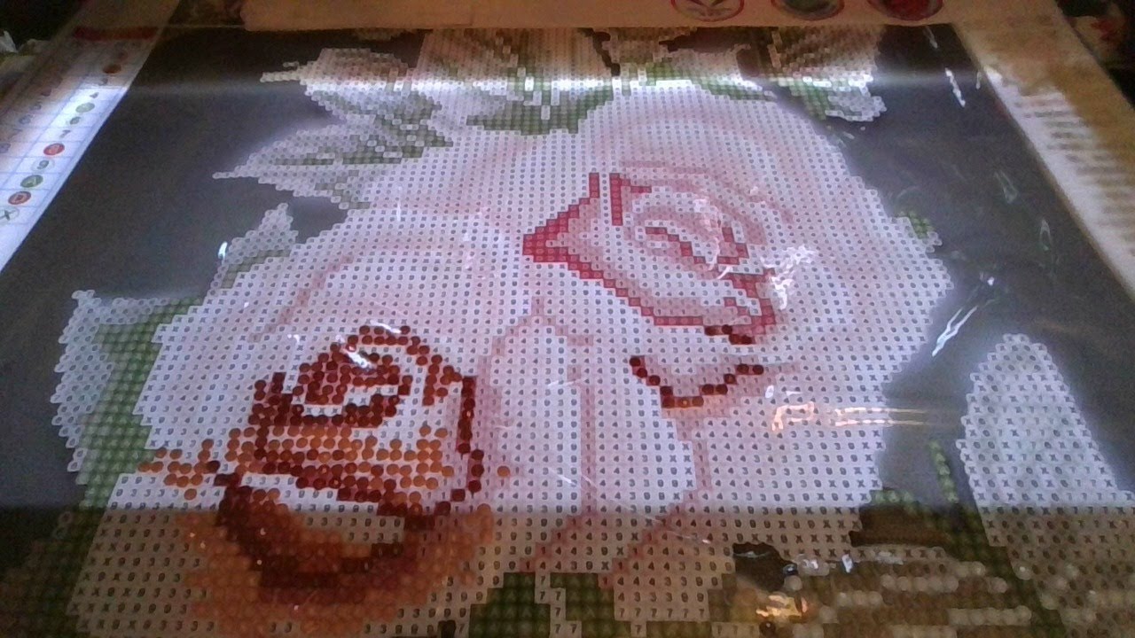 Diamond Painting -Roses #2- #diamondpainting #livechat #livecrafting ...