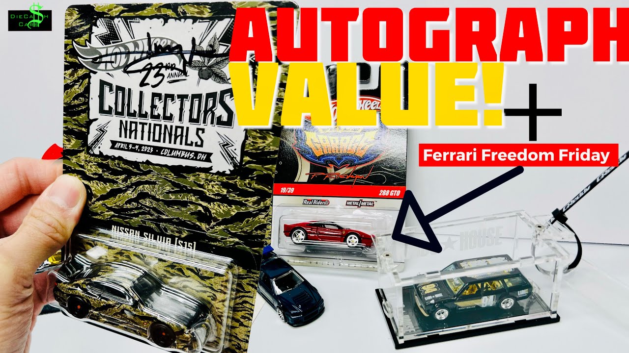 The Next BIG TREND! Autograph Hot Wheels! Convention Dinner Car Nissan ...