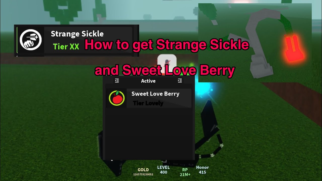 Strange Sickle and Sweet Love Berry | Critical Legends - YouTube