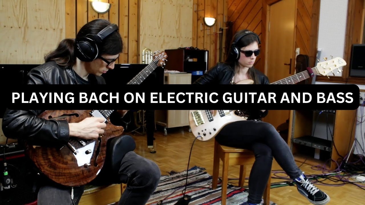Rafael Trujillo & Ciara Moser - Bach Invention 4, D-minor (Live Studio ...