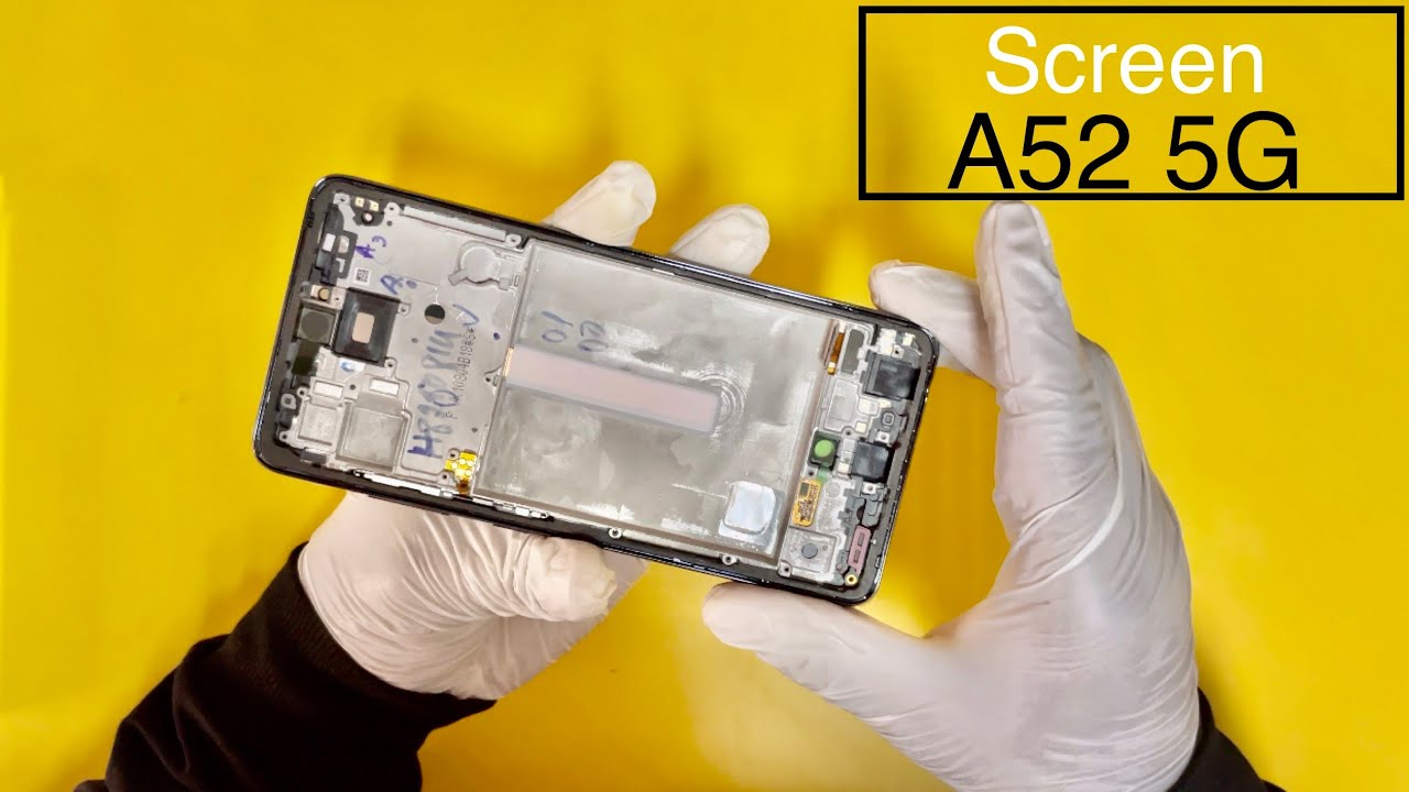 Samsung A52 5G Original Screen Review - YouTube