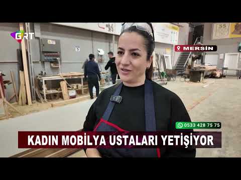 Kadın Mobilya Ustaları Yetişiyor