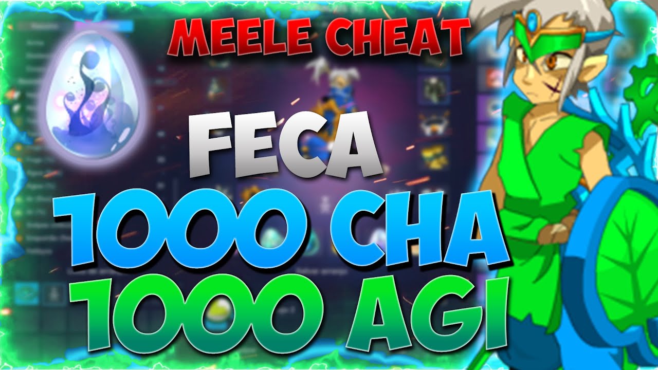 [DOFUS] PVP 1X1: FECA 1000 AGI + 1000 CHA + NEBULEUX (CHEAT MEELE) - YouTube