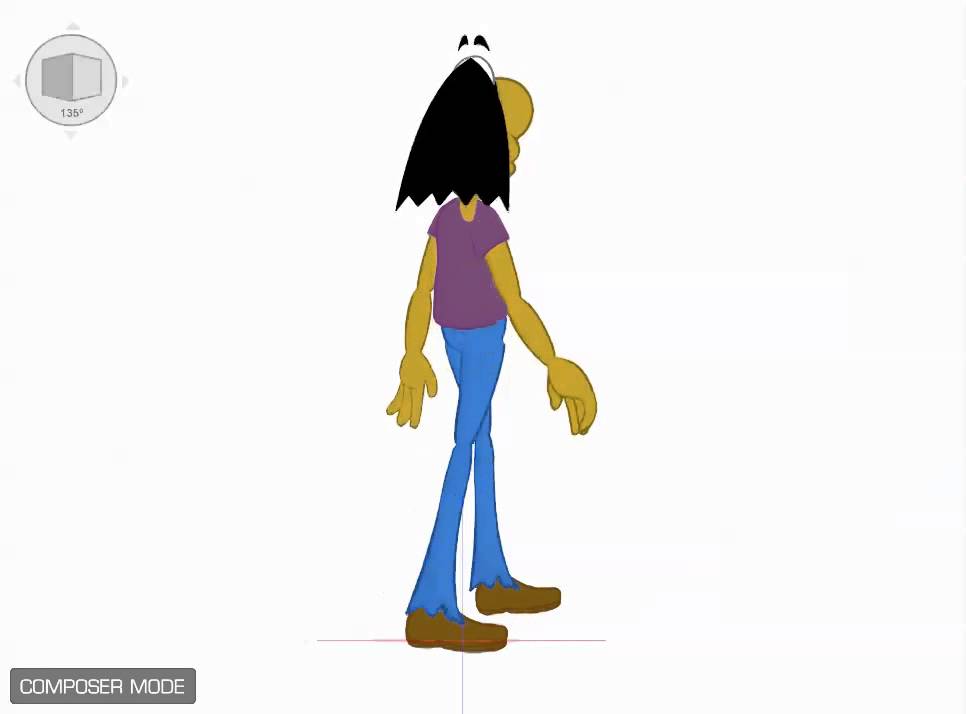 Custom G2 Chracter created with CrazyTalk Animator 2, Flash, and Puppet Producer - YouTube