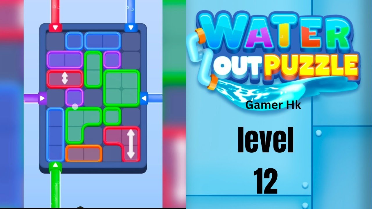 Water out level 12 Walkthrough Solution - YouTube
