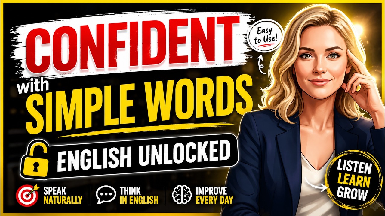Simple English is Confident English | A2–B1 Speaking Practice | English ...
