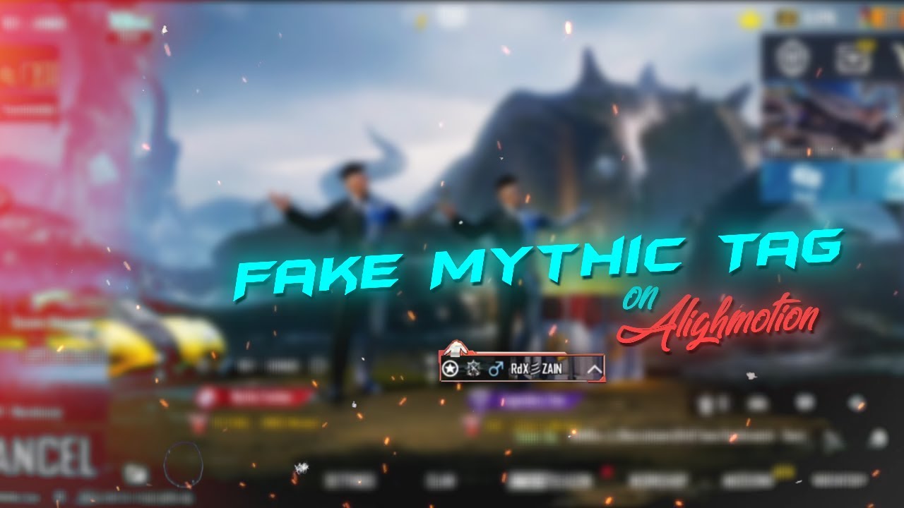 How to Add Mythic & Ultimate Tag on Name Tag | Mythic Tag Tutorial ...