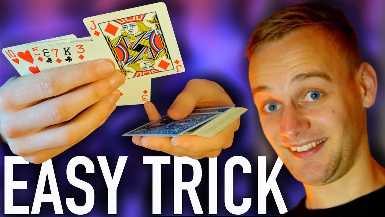 Learn The EASIEST Card Trick Ever! | Best Card Magic Revealed (ish ...