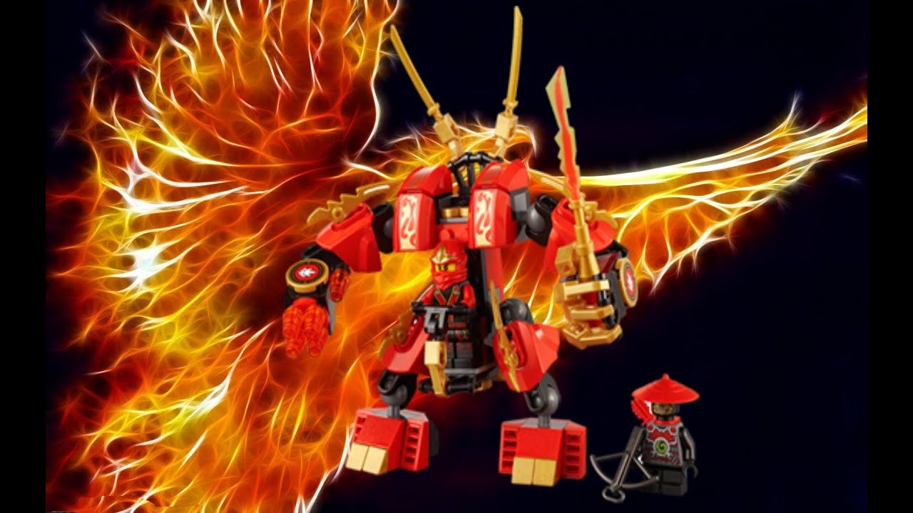 LEGO Ninjago Kai's Fire Mech Set Review #70500 - YouTube