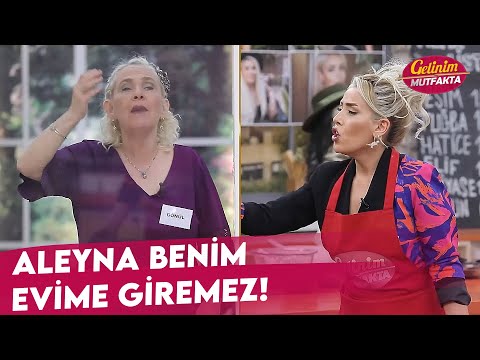 Gönül Teyze Aleyna'yı Davet Etti Tuğba Çıldırdı - Gelinim Mutfakta 5 Ocak Cuma