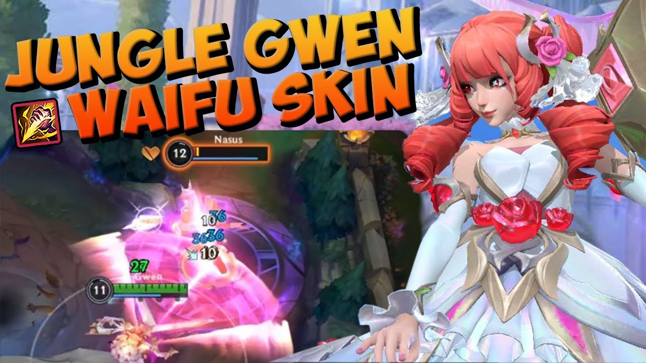 Wild Rift Jungle Gwen Crystal Rose So Pretty Youtube 3165