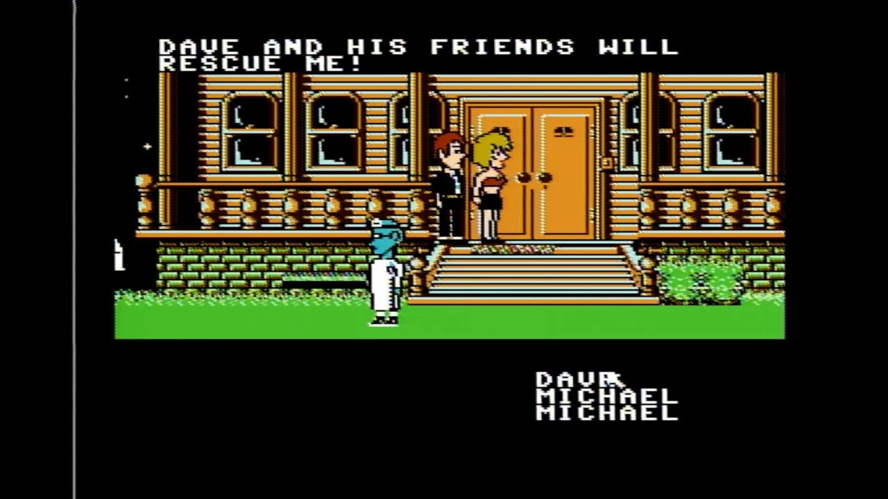 Sandy Dialogue Ending - Maniac Mansion (NES) - YouTube