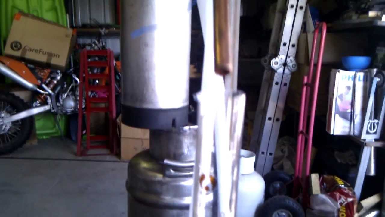 Homemade 50L still with thumper , third run , part 2 - YouTube