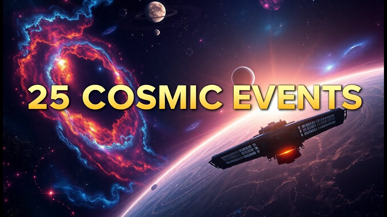 25 COSMIC EVENTS That Will Redefine Our Future Soon - YouTube