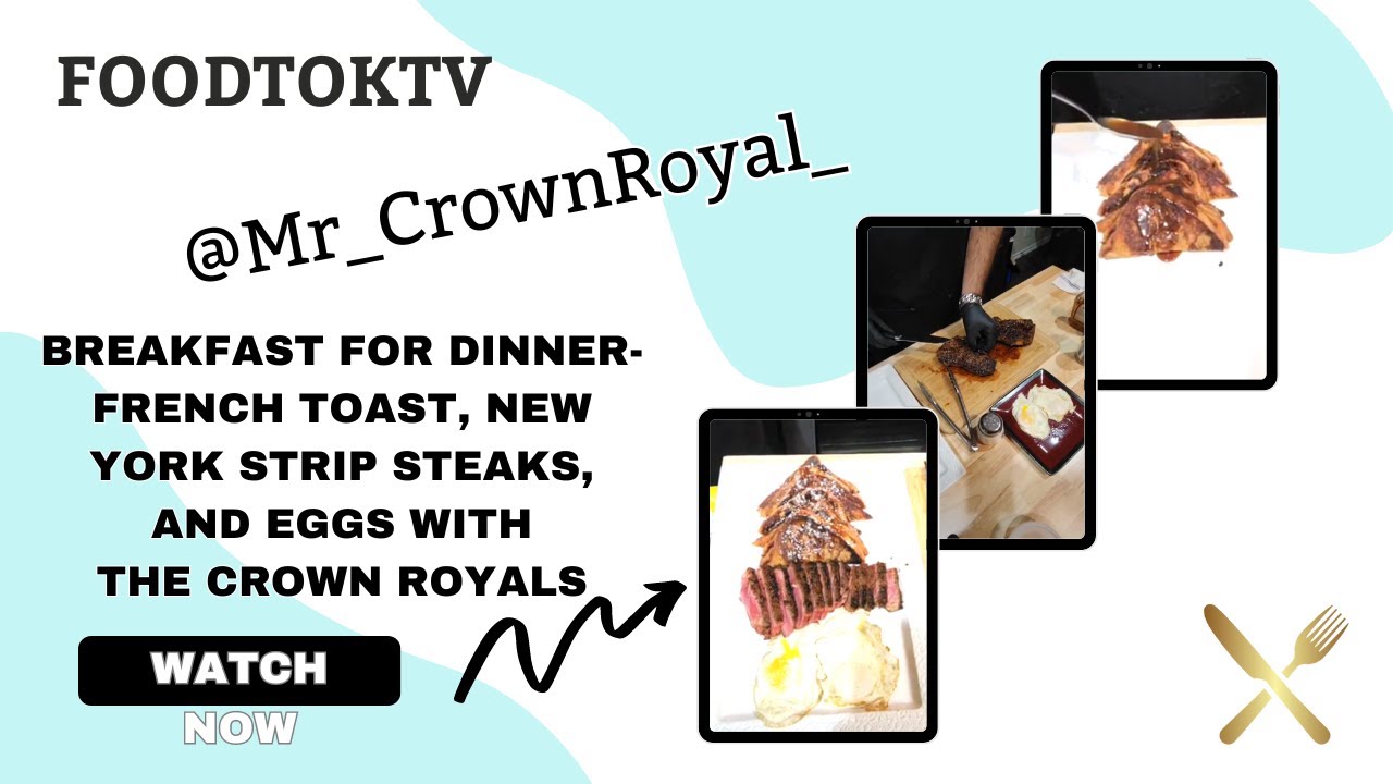Breakfast for Dinner on "Grill n Chill" with Mr. Crown Royal ...