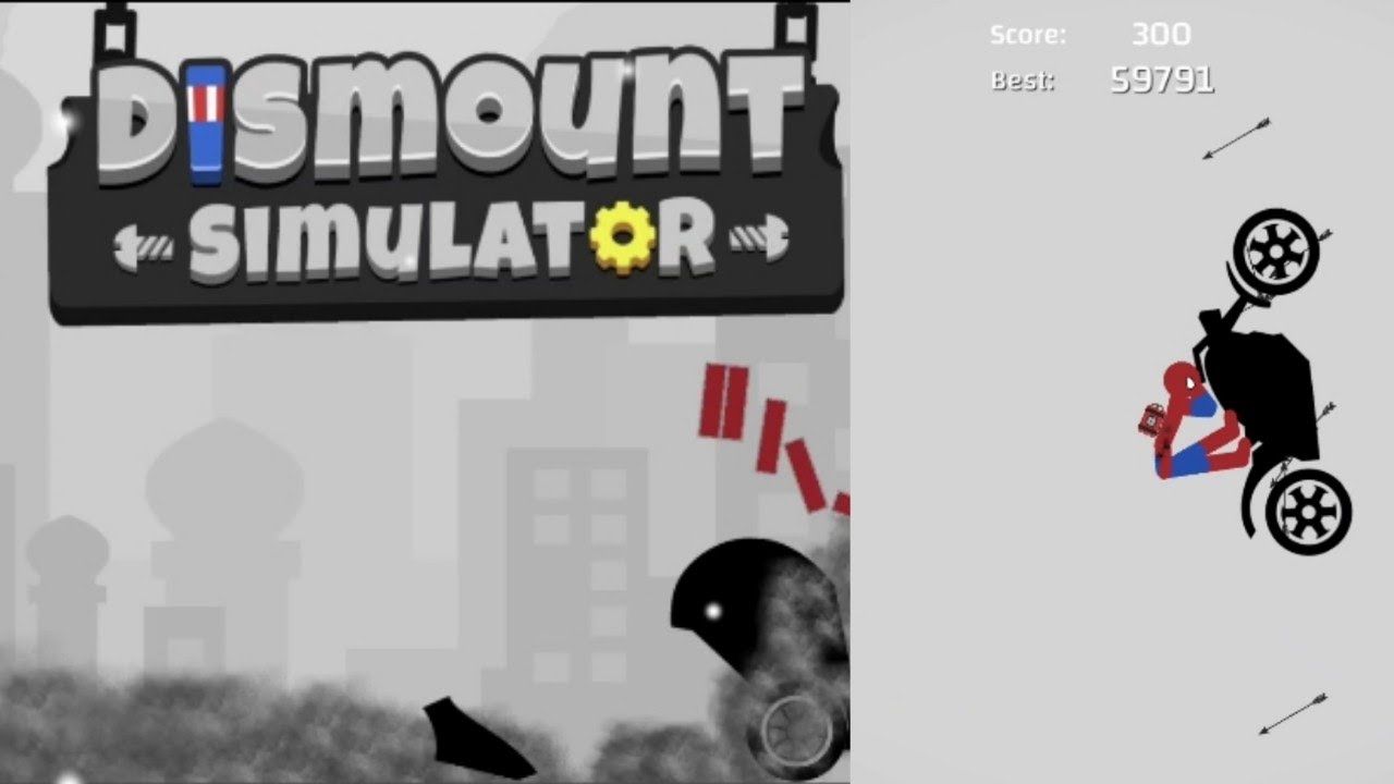 Dismount Simulator Funny Moments with Spiderman 2022 🕸️ - YouTube