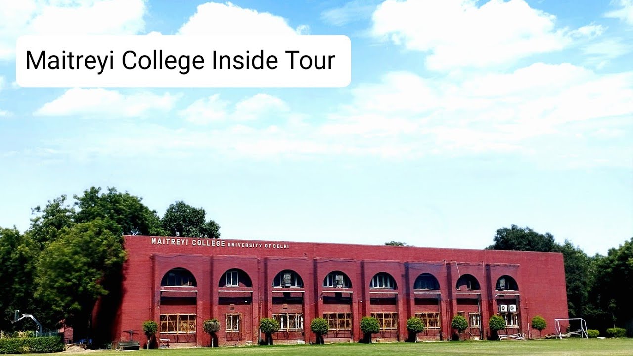Maitreyi College Inside Tour🎓 #delhiuniversity #southcampus #delhi# ...