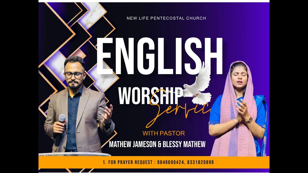 He will get you over! | Pastor Mathew Jameson & Blessy Mathew| English ...