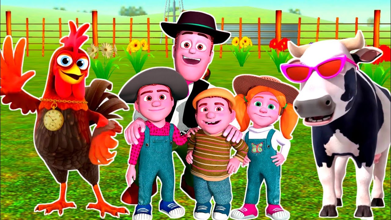 El pollito pia 3D animal game- Amaging 3D Animals Cartoon Dance ...
