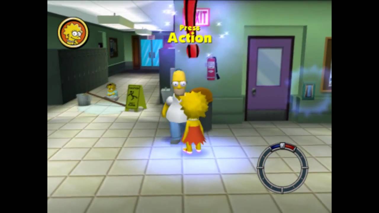 The Simpsons Hit and Run Gameplay 2nd mission - YouTube