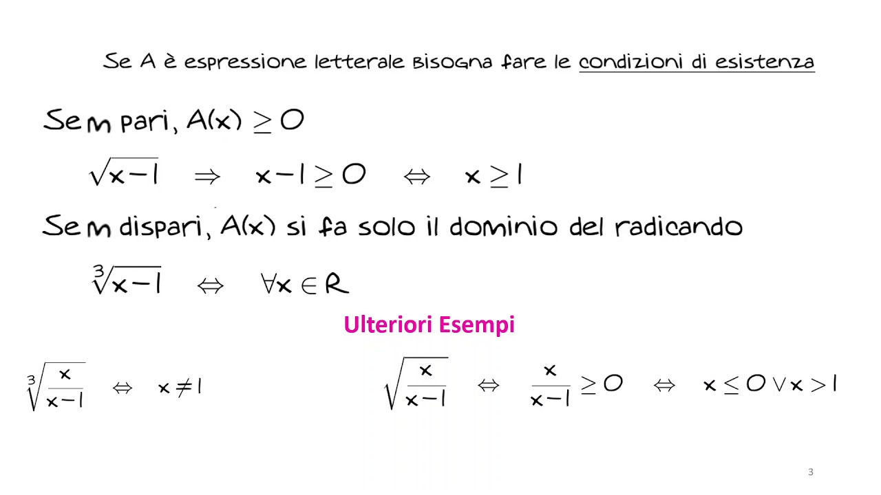 Introduzione ai radicali - YouTube