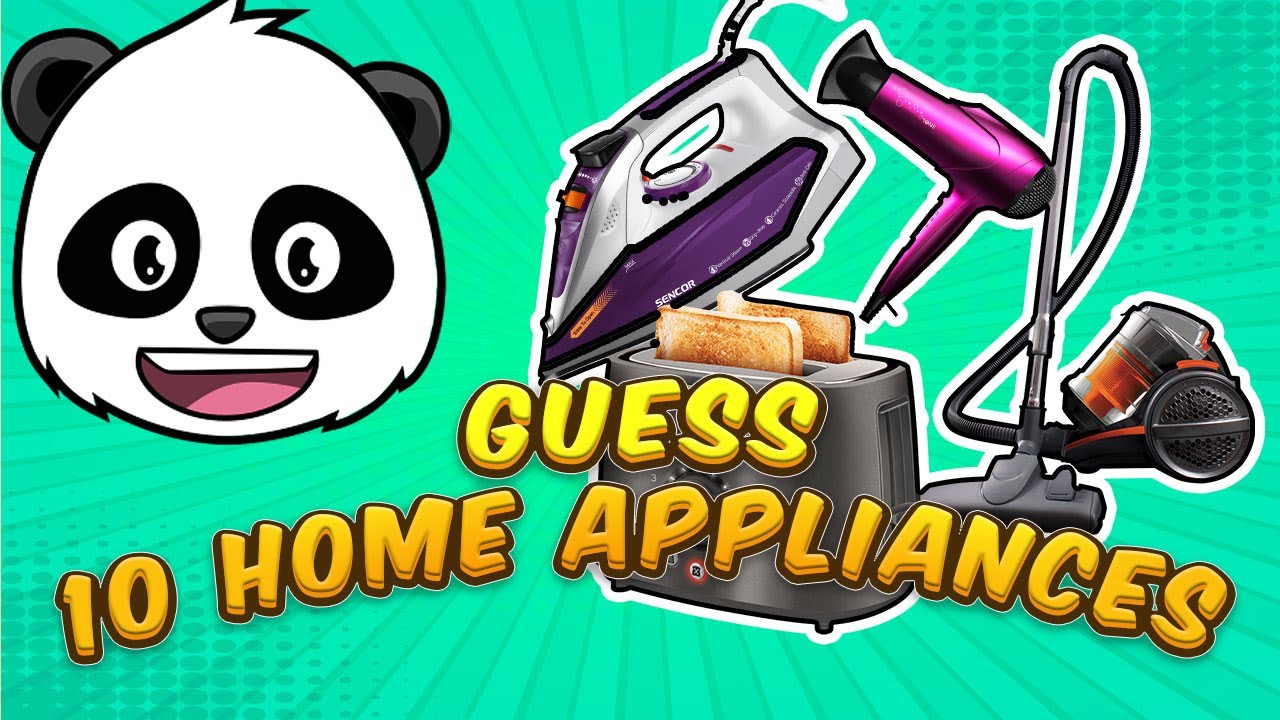 😃 "10 Riddles about Appliances" 📺💽 Learn about Appliances with Pandolo ...