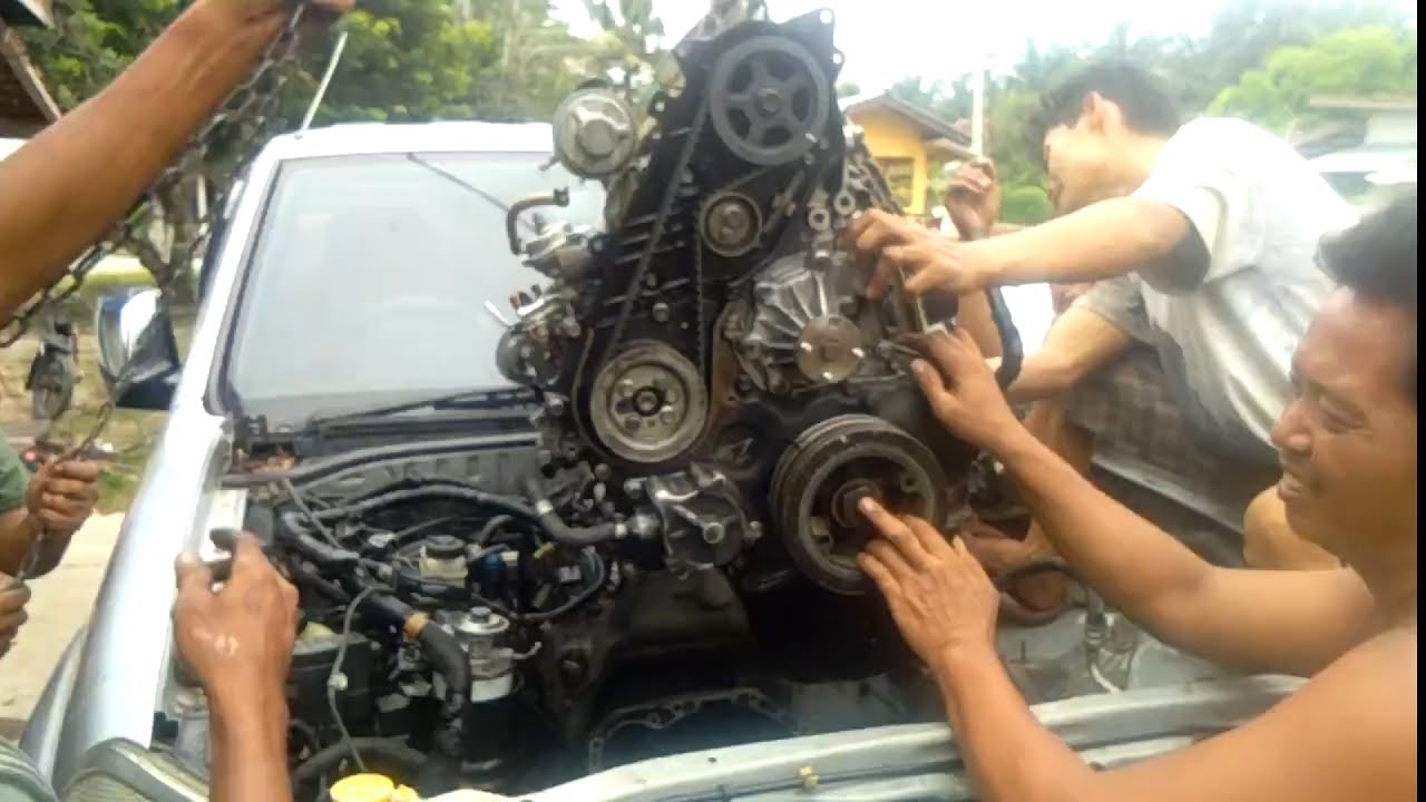 rakit mesin ford ranger 2011 || hasil ilmu soni setiawan - YouTube