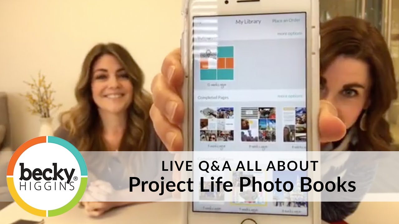 Project Life Photo Books LIVE Q&A - YouTube