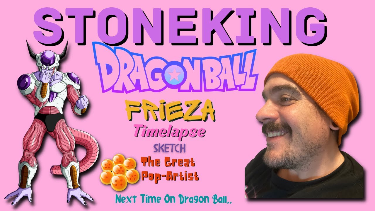 Dragon Ball Z Frieza Timelapse Drawing Sketch Stoneking Next Time On ...