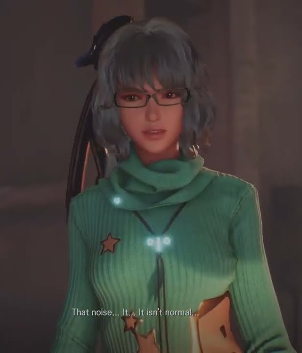 Eve hearing Tachy from afar Cutscene in Matrix 11 in Stellar Blade ...