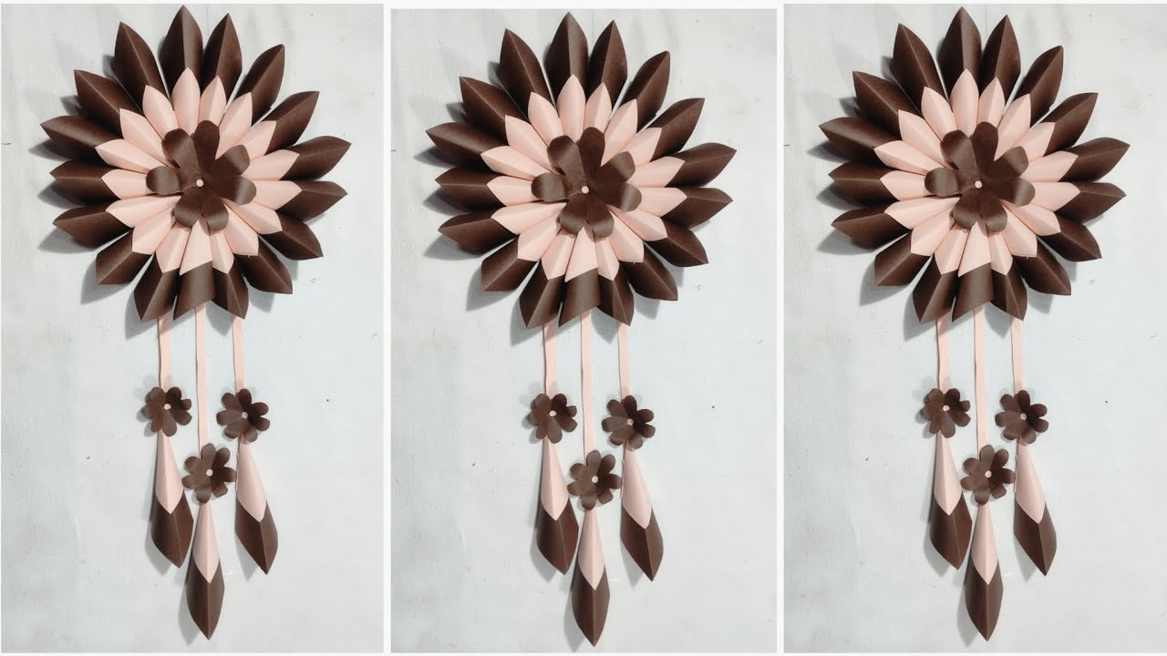 Home Decoration Ideas With Colour Paper | Best Out Of Waste Cardboard ...