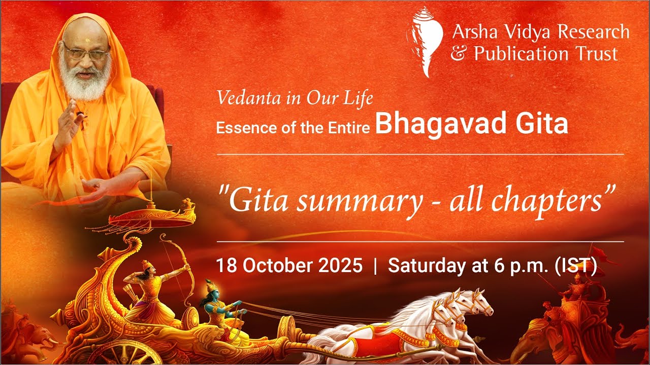 The Essence of the Entire Bhagavad Gita - Episode 42 - 'Gita summary ...
