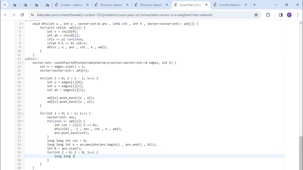 LeetCode Biweekly Contest - 125. Global rank 560 - YouTube